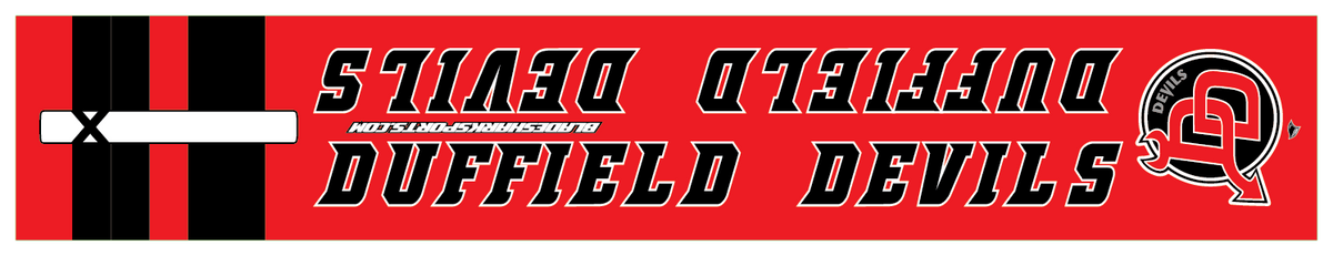 Shop DUFFIELD DEVILS Custom Hockey Stick Wrap| BLADESHARK Sports