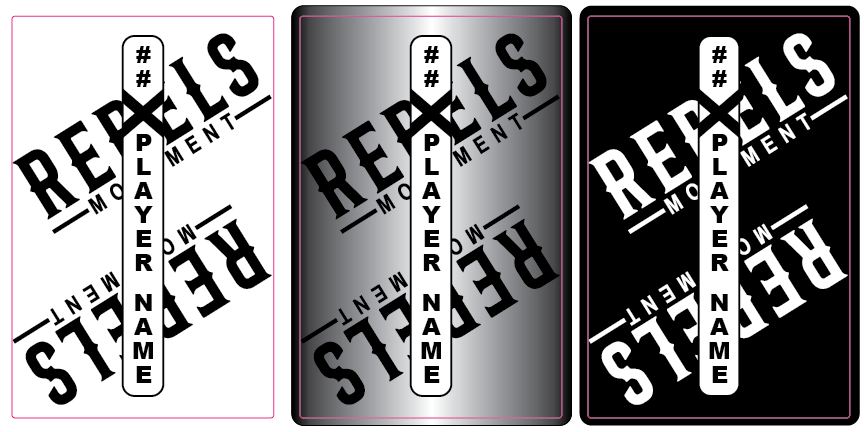 Shop MONUMENT REBELS Hockey Stick Shaft Labels| BLADESHARK Sports