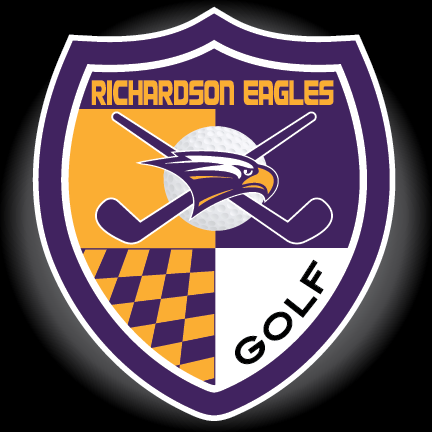Shop RICHARDSON EAGLES Golf Shield Car Decal| BLADESHARK Sports