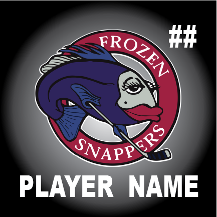 Shop FROZEN SNAPPERS Hockey Car Decal| BLADESHARK Sports