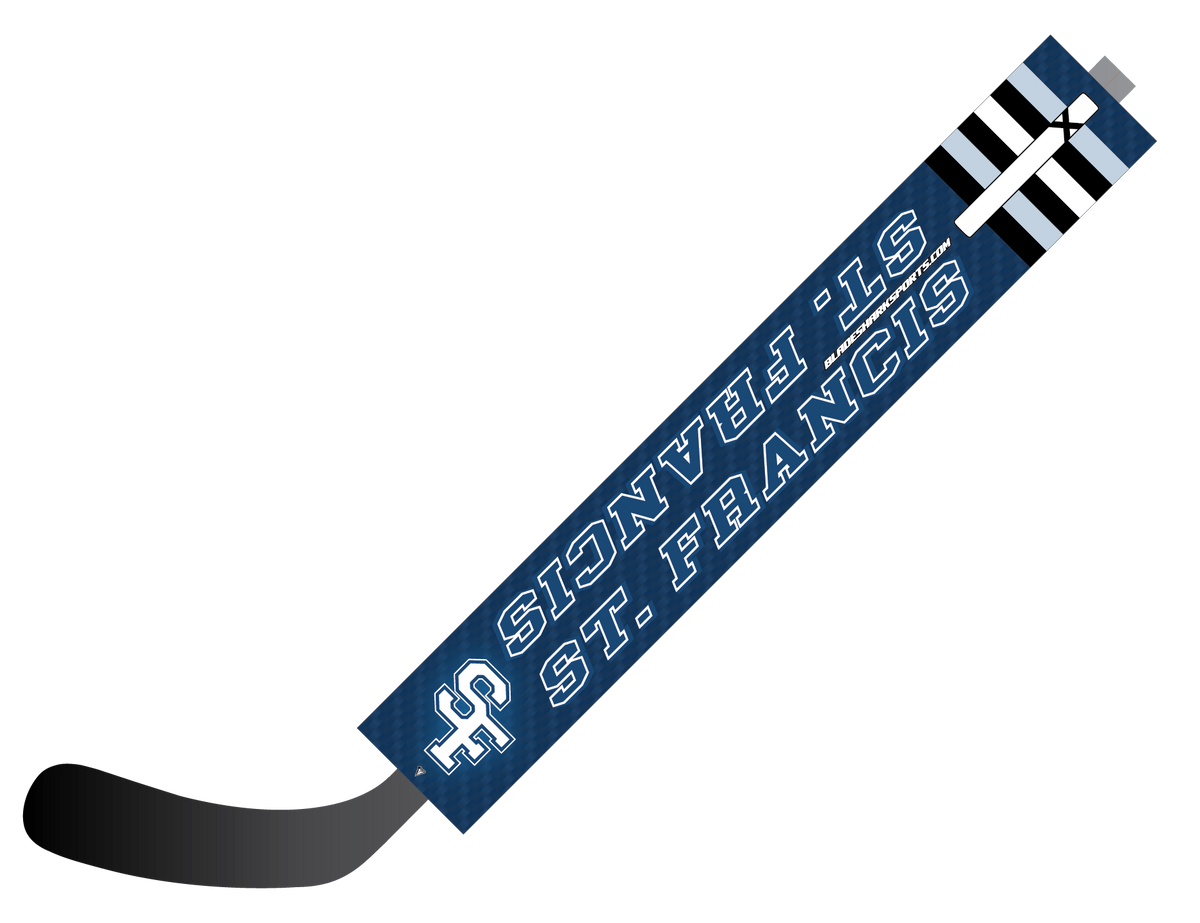 Shop ST FRANCIS SAINTS MINI Hockey Stick Wrap| BLADESHARK Sports