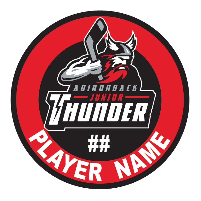 Shop ADIRONDACK JR THUNDER Hockey Magnet| BLADESHARK Sports