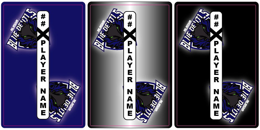 Shop ALASKA BLUE DEVILS Hockey Stick Shaft Labels| BLADESHARK Sports