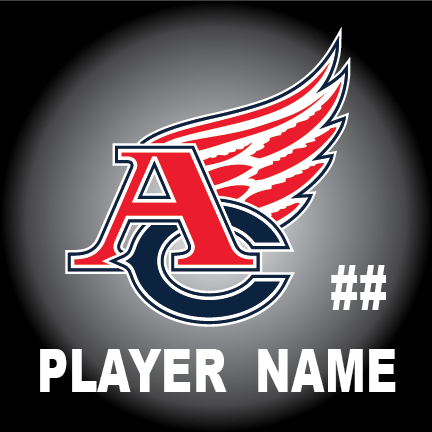 Shop ARMSTRONG COOPER WINGS Hockey Car Decal| BLADESHARK Sports