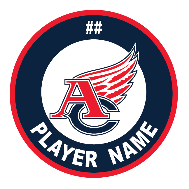 Shop ARMSTRONG COOPER WINGS Personalized Team Magnets| BLADESHARK Sports