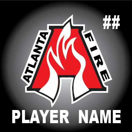 Shop ATLANTA FIRE Hockey Car Decal| BLADESHARK Sports