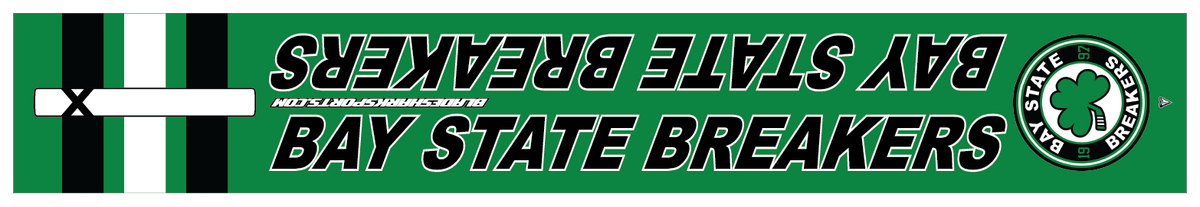 Shop BAY STATE BREAKERS Custom Hockey Stick Wrap| BLADESHARK Sports