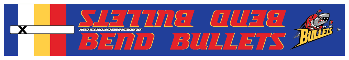 Shop BEND BULLETS Custom MINI Hockey Stick Wrap| BLADESHARK Sports