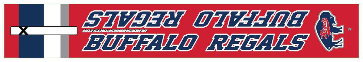 Shop BUFFALO REGALS Custom Hockey Stick Wrap| BLADESHARK Sports