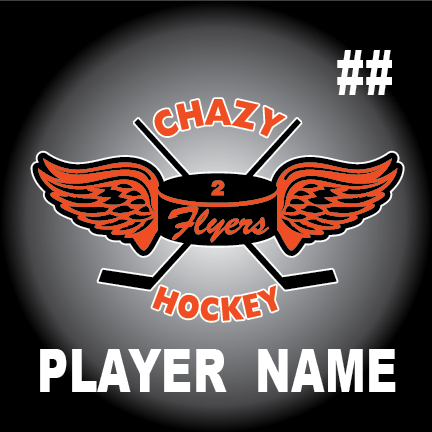 Shop CHAZY FLYER Hockey Car Decal| BLADESHARK Sports