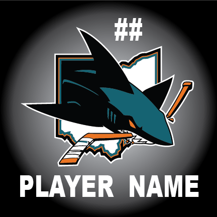 Shop CLEVELAND SHARKS Hockey Car Decal| BLADESHARK Sports