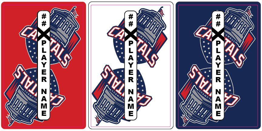 Shop COLUMBUS CAPITALS Hockey Stick Shaft Labels| BLADESHARK Sports