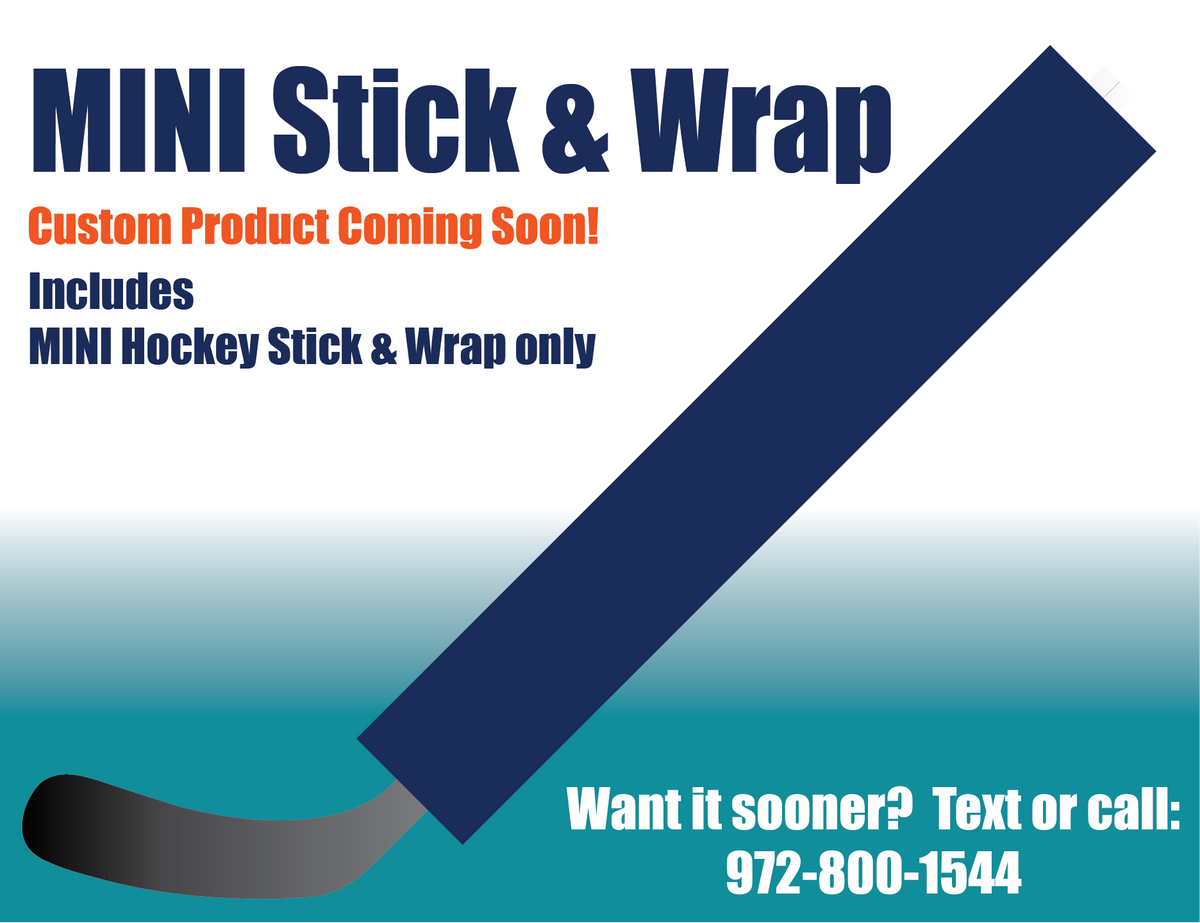 Shop toronto-bulldogs-brick Custom MINI Hockey Stick Wrap| BLADESHARK ...