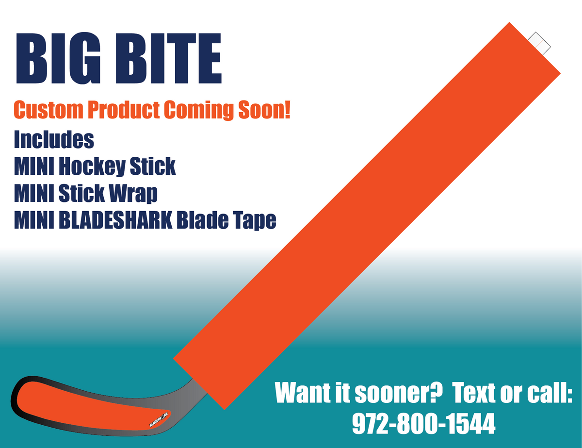 Shop ALASKA BLUE DEVILS Custom MINI Hockey Stick Wrap| BLADESHARK Sports