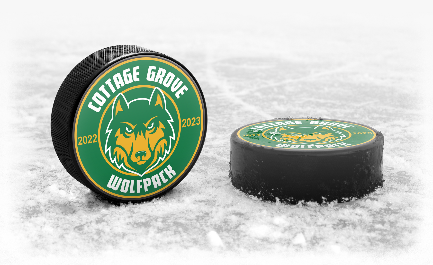 Shop COTTAGE GROVE WOLFPACK Hockey Magnet| BLADESHARK Sports