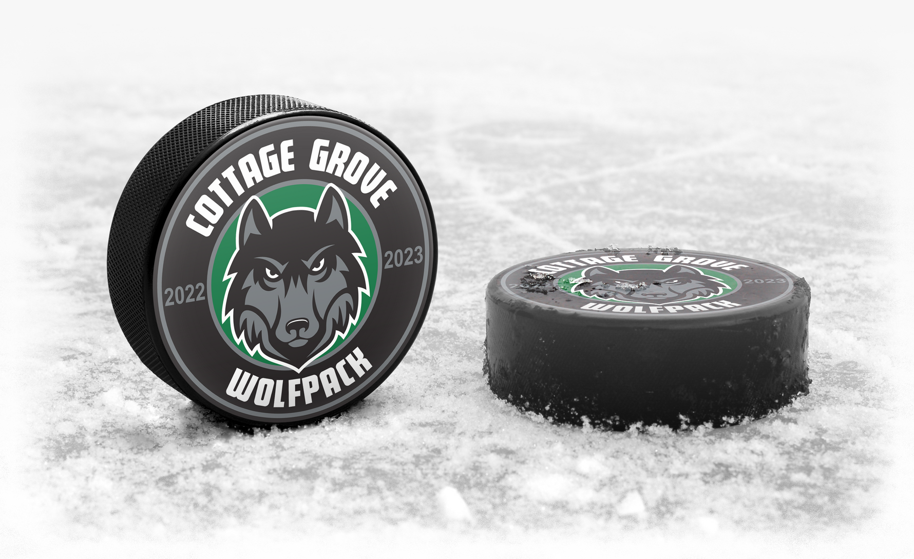 Shop COTTAGE GROVE WOLFPACK Hockey Magnet| BLADESHARK Sports