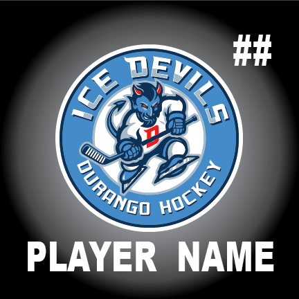 Shop DURANGO ICE DEVILS Hockey Car Decal| BLADESHARK Sports