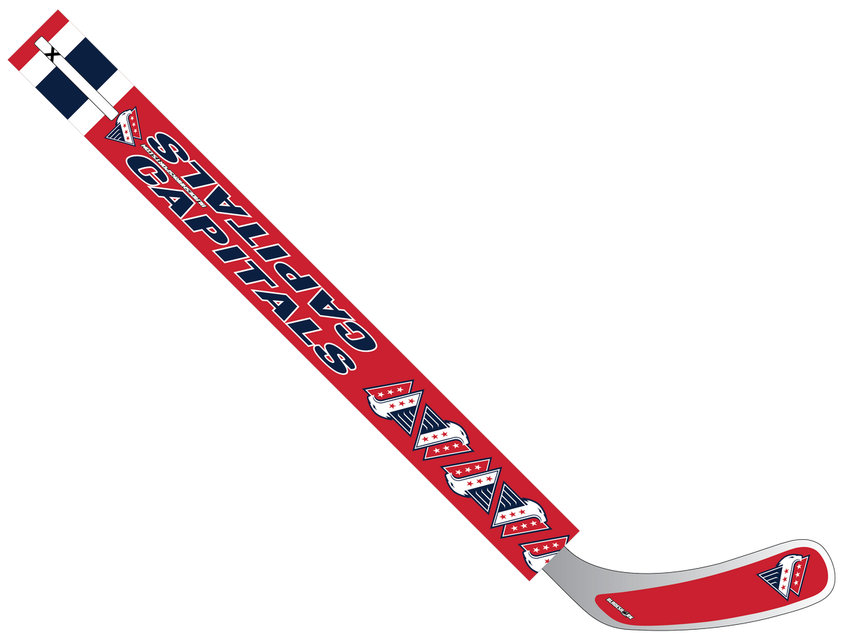 Shop CAPITALS Custom Hockey Stick Wrap| BLADESHARK Sports