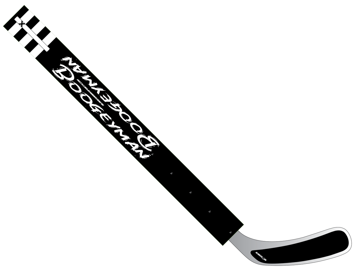 Shop BOOGEYMAN Custom Hockey Stick Wrap| BLADESHARK Sports