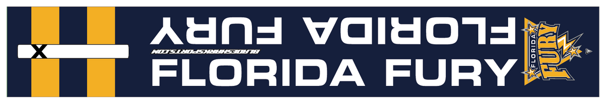 Shop FLORIDA FURY Custom MINI Hockey Stick Wrap| BLADESHARK Sports
