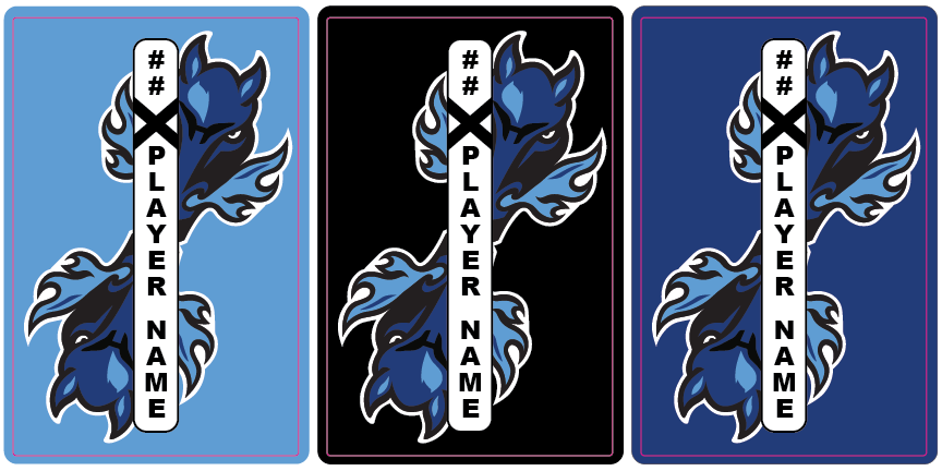 Shop HUNTSVILLE CHARGERS Hockey Stick Shaft Labels| BLADESHARK Sports