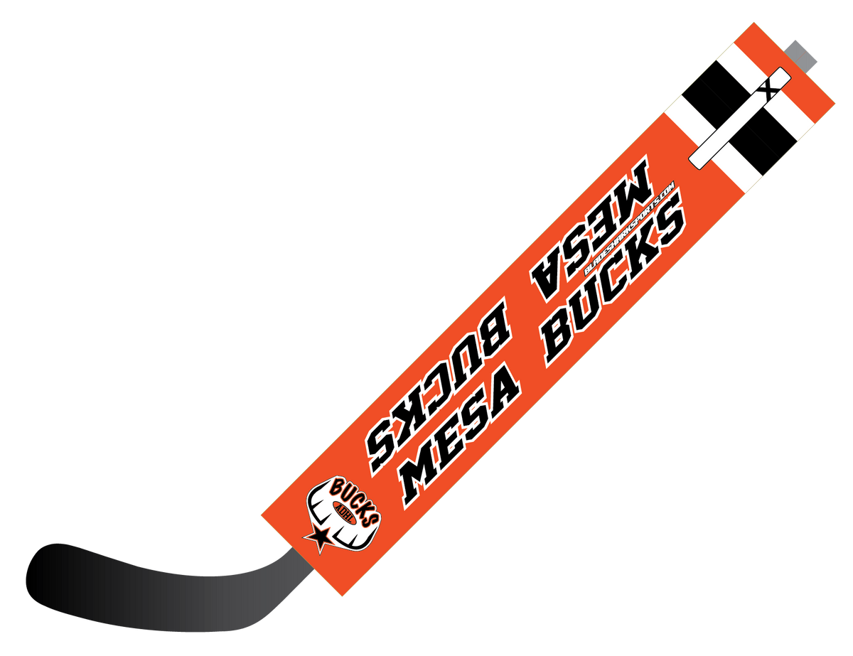 Shop MESA BUCKS Custom MINI Hockey Stick Wrap| BLADESHARK Sports