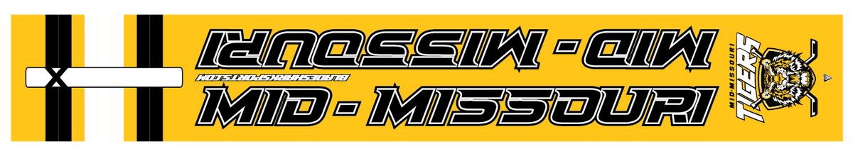 Shop MID-MISSOURI TIGERS Custom MINI Hockey Stick Wrap| BLADESHARK Sports