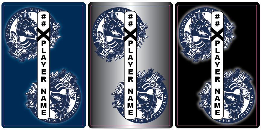 Shop MITCHELL MARLINS Hockey Stick Shaft Labels| BLADESHARK Sports