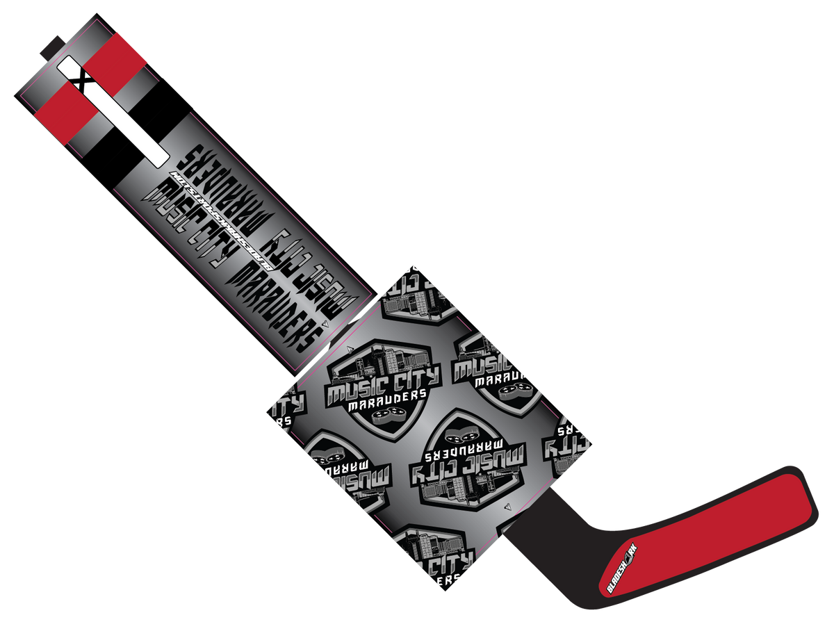 Shop Custom MINI Hockey Stick Wrap| BLADESHARK Sports