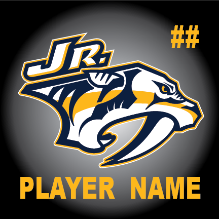 Shop NASHVILLE JR PREDATORS Hockey Car Decal| BLADESHARK Sports