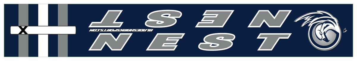 Shop NEST Academy Custom MINI Hockey Stick Wrap| BLADESHARK Sports