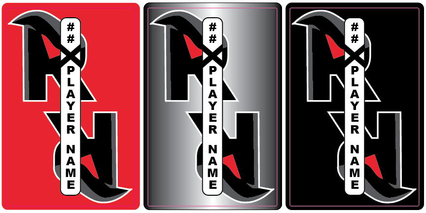 Shop NEW JERSEY ROCKETS Hockey Stick Shaft Labels| BLADESHARK Sports