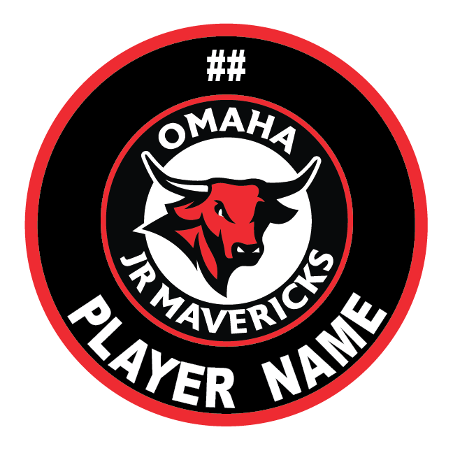 Shop OMAHA JR MAVERICKS Personalized Team Magnets| BLADESHARK Sports