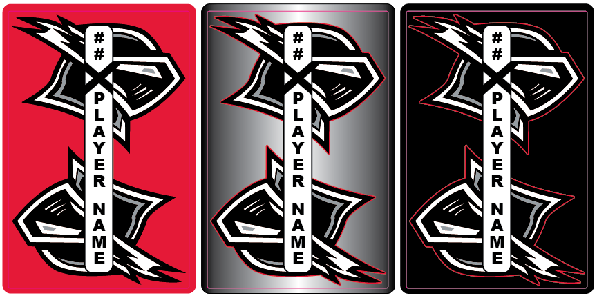 Shop PALMYRA BLACK KNIGHTS Hockey Stick Shaft Labels| BLADESHARK Sports