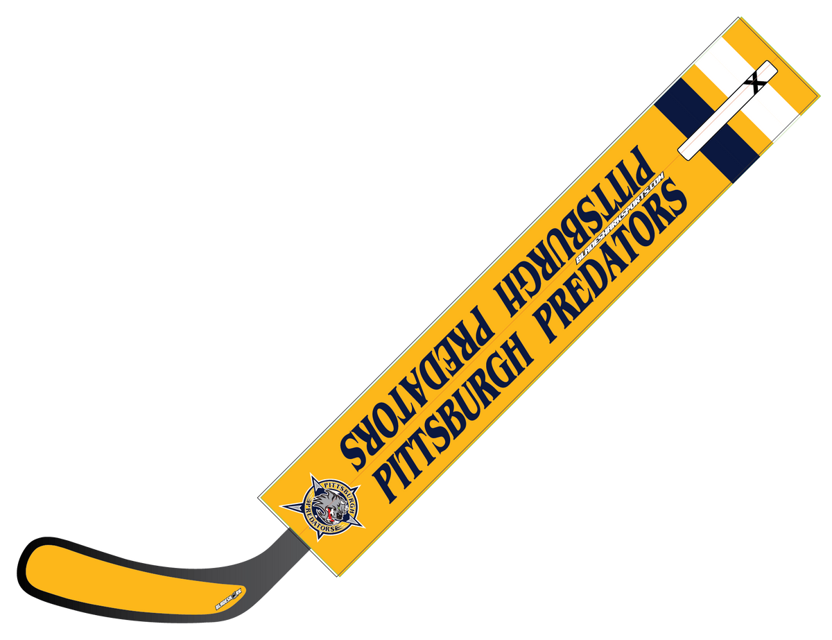 Shop PITTSBURGH PREDATORS Custom Hockey Stick Wrap| BLADESHARK Sports