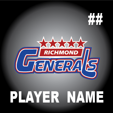 Shop RICHMOND GENERALS Hockey Car Decal| BLADESHARK Sports