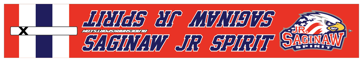 Shop SAGINAW JR SPIRIT MINI Hockey Stick Wrap| BLADESHARK Sports