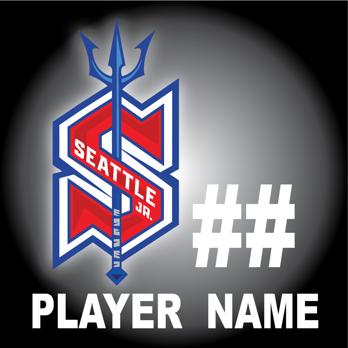Shop SEATTLE JR METS Hockey Car Decal| BLADESHARK Sports