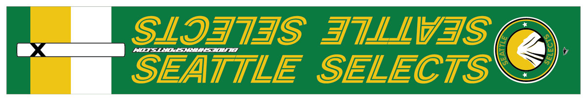 Shop SEATTLE SELECTS MINI Hockey Stick Wrap| BLADESHARK Sports