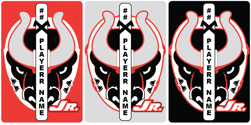 Shop BIRMINGHAM JR BULLS Hockey Stick Shaft Labels| BLADESHARK Sports