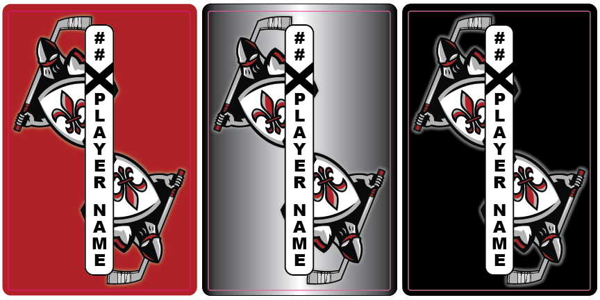 Shop ST LOUIS KNIGHTS Hockey Stick Shaft Labels| BLADESHARK Sports
