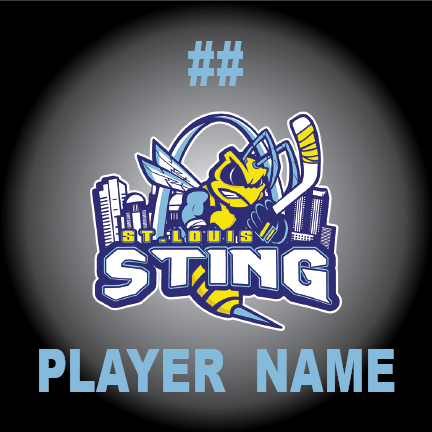 Shop ST LOUIS STING Hockey Car Decal| BLADESHARK Sports