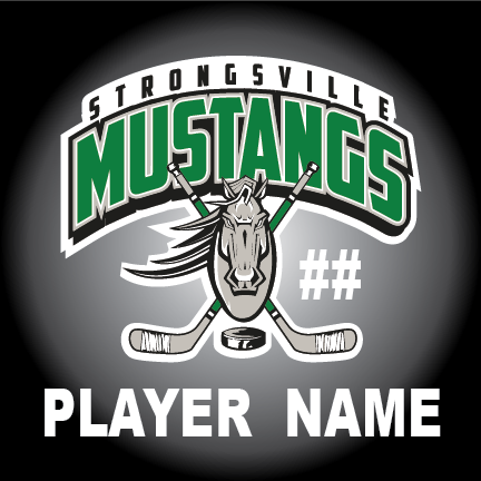 Strongsville Mustangs Logo Strongsville Mustangs " Art Print For Sale