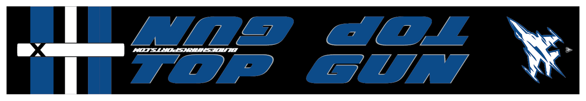 Shop TOP GUN Hockey Custom MINI Hockey Stick Wrap| BLADESHARK Sports