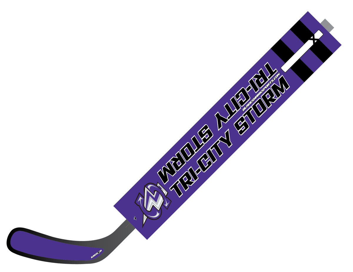 Shop TRI CITY STORM Mini Hockey Stick Wrap| BLADESHARK Sports