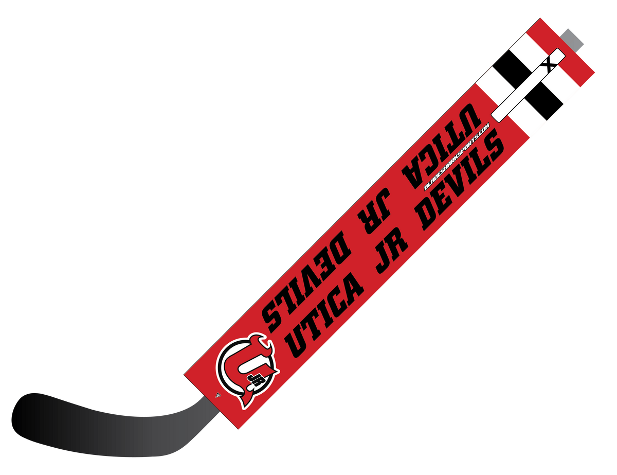 Shop UTICA JR DEVILS MINI Hockey Stick Wrap| BLADESHARK Sports