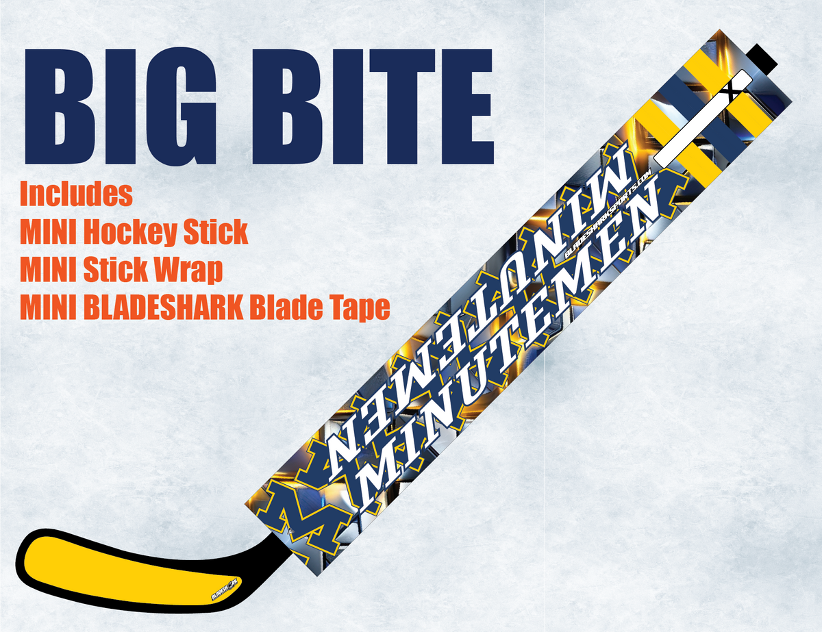 Shop VALLEY FORGE MINUTEMEN Custom MINI Hockey Stick Wrap| BLADESHARK ...