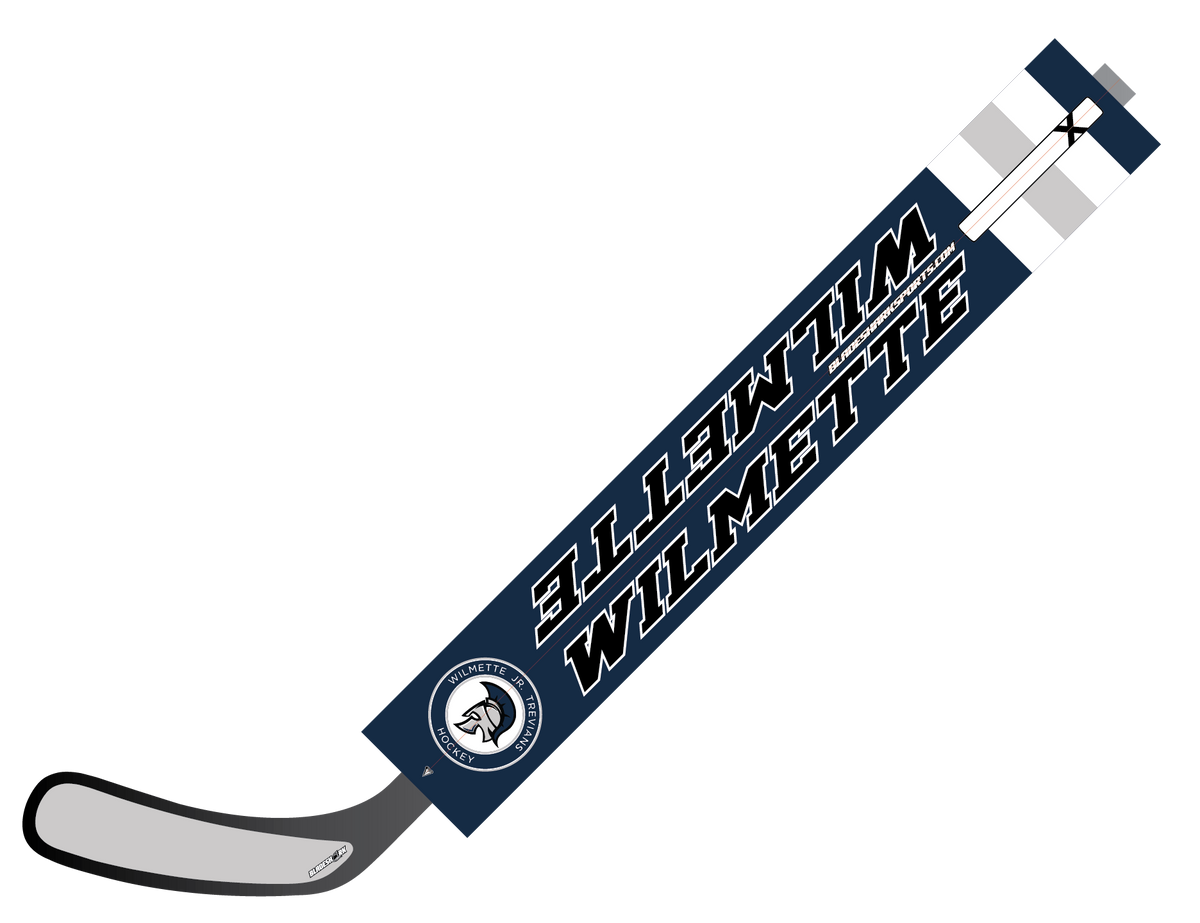 Shop WILMETTE JR TREVIANS MINI Hockey Stick Wrap| BLADESHARK Sports