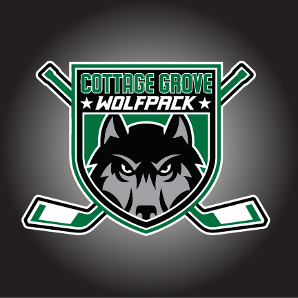 Shop COTTAGE GROVE WOLFPACK Hockey Car Decal| BLADESHARK Sports