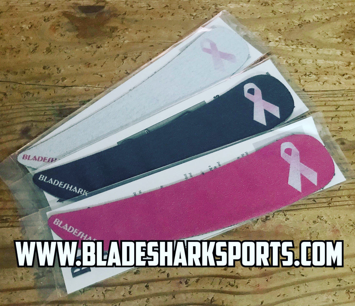 Shop BREAST CANCER AWARENESS Black BLADESHARK Performance Hockey Tape ...